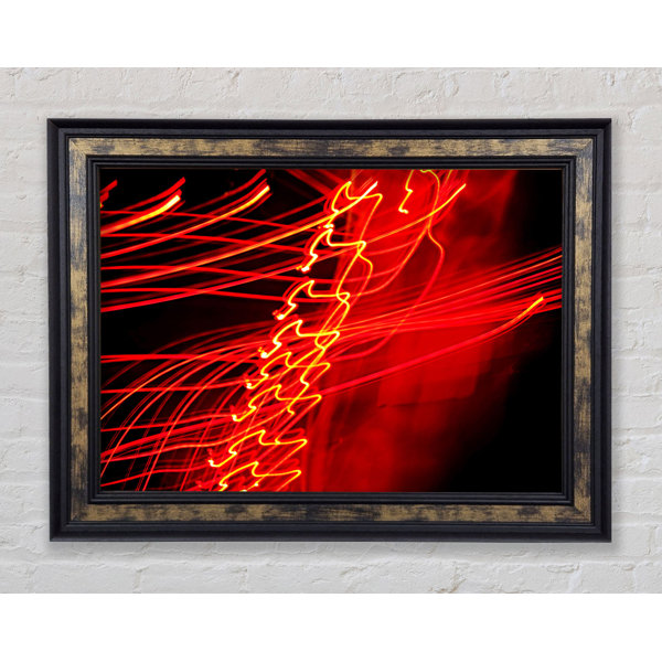 Bright Star Red Distraction - Single Picture Frame Art Prints | Wayfair ...