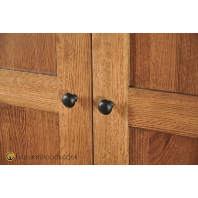 Gracie Oaks 2 Door Solid Wood Wardrobe | Wayfair.co.uk