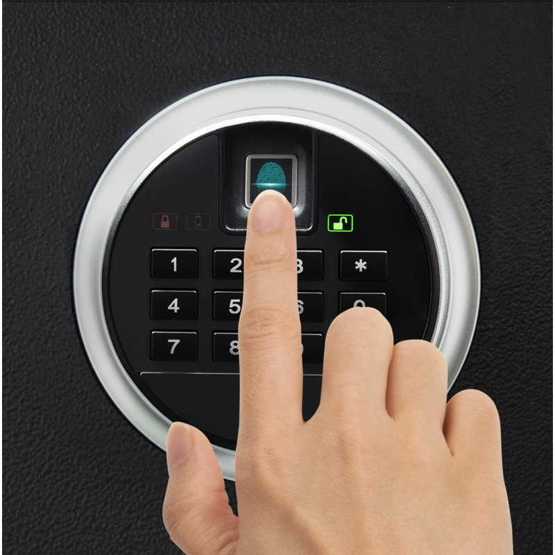 Barska 5.51 CUBIC FT BIOMETRIC KEYPAD SAFE | Wayfair