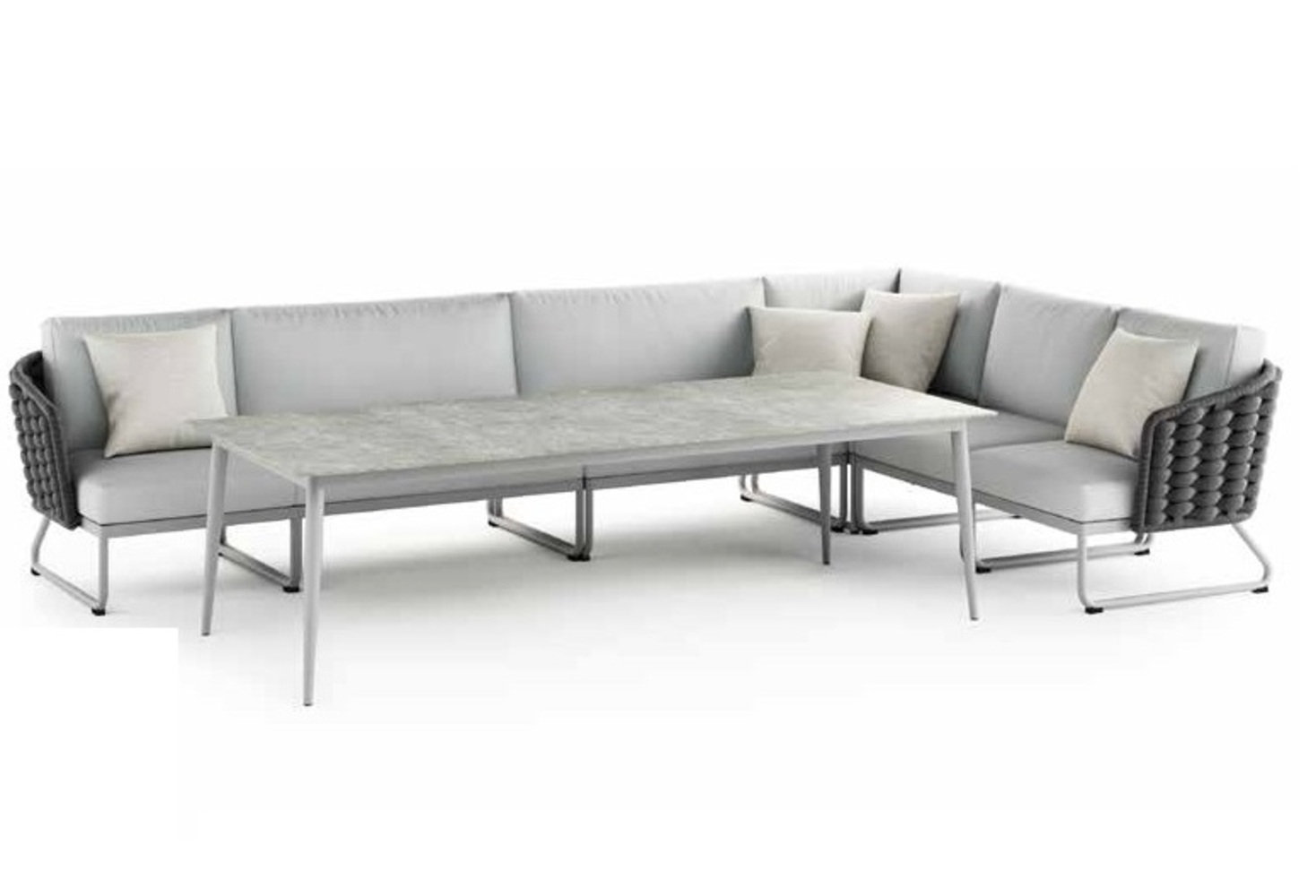 Mondo Cloud Ivy Sectional Dining Set | Perigold