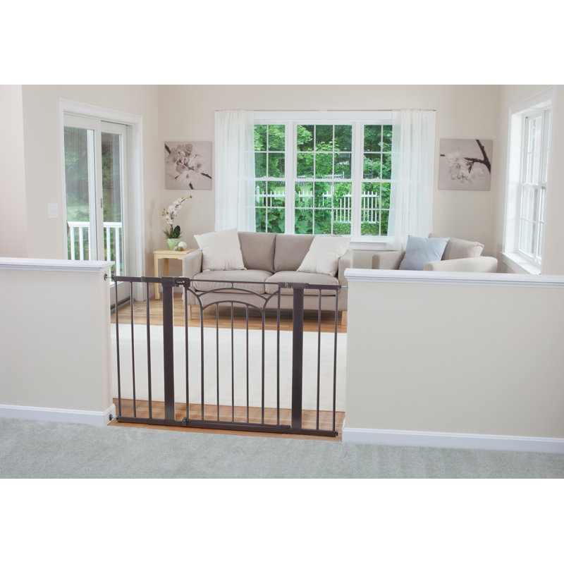 Safety 1st Easy Install Décor Tall & Wide Safety Gate & Reviews | Wayfair