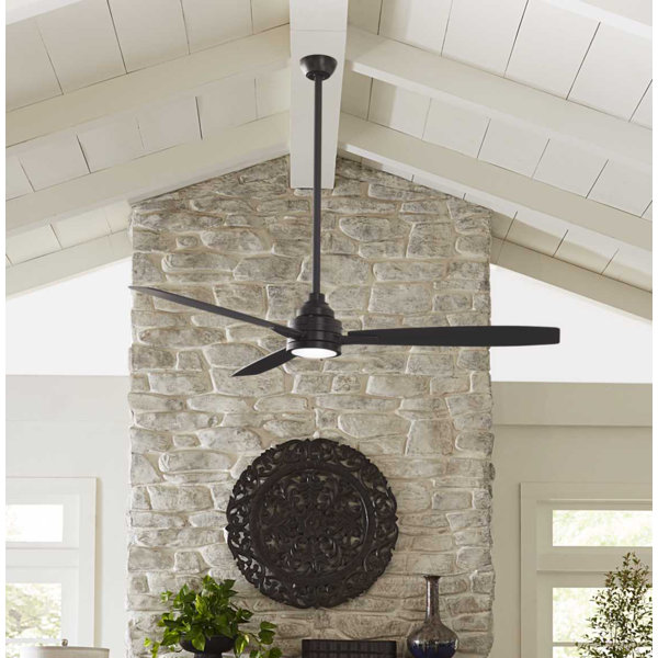 Corrigan Studio® 60" Brumfield 3 - Blade Standard Ceiling Fan with ...