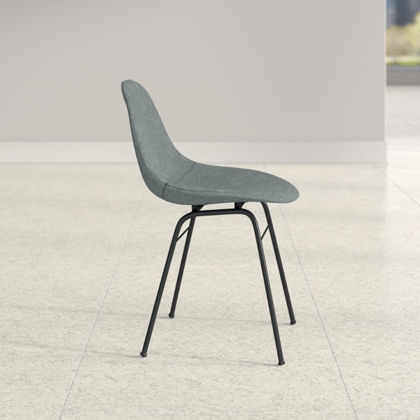 Inbox Zero Adairis Polyester/Polyester Blend Seat Waiting Room Chair ...