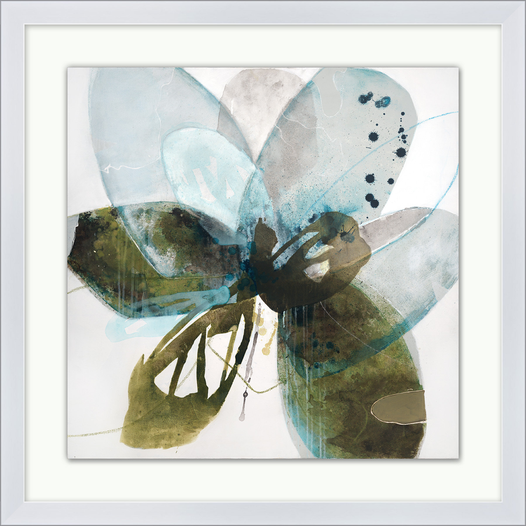 Lillian August Earth is Alive 3' Framed Print on Glass | Wayfair