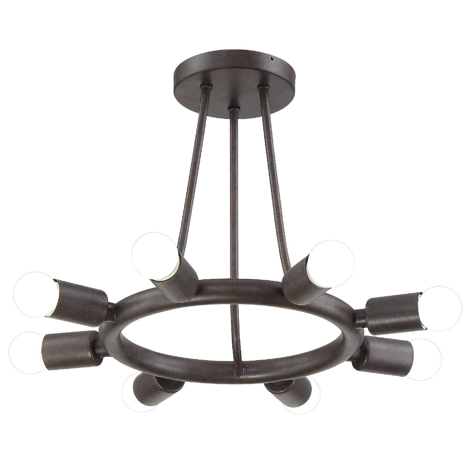 17 Stories Areyana 8 - Light 15.25" Chandelier Style Geometric ...
