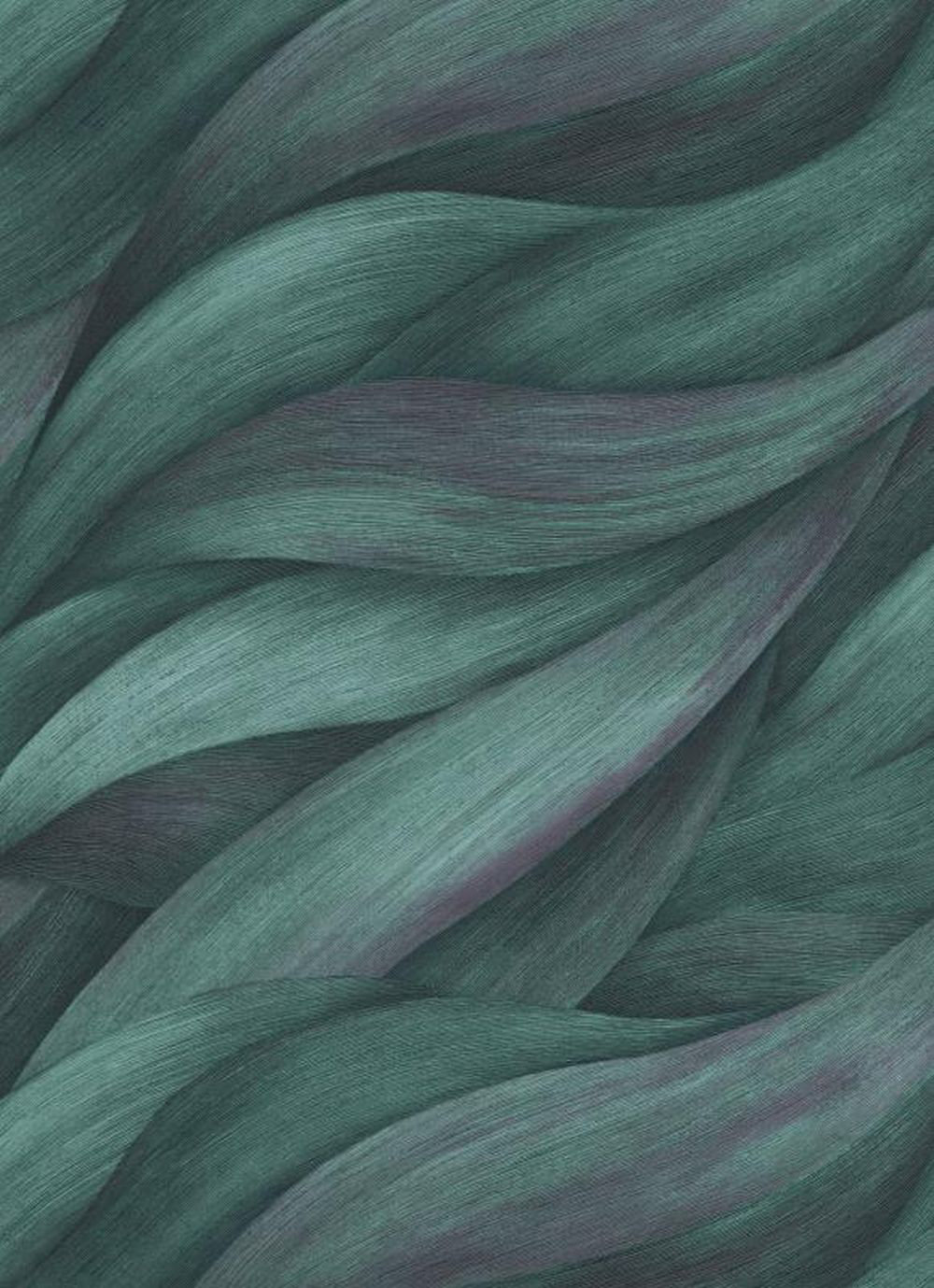 Brayden Studio® Wallpaper Abstract Featuring Waves | Wayfair