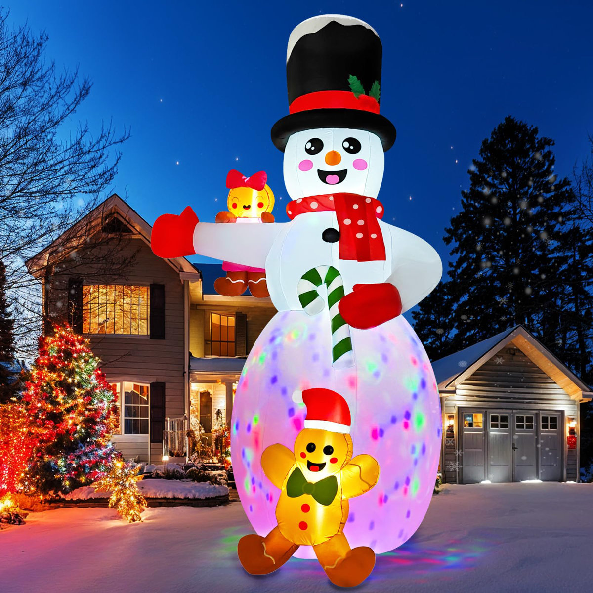 The Holiday Aisle® 14FT Christmas Inflatable Outdoor Decoration ...