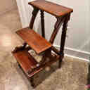 WFX Utility™ Library 3 Step Wood Step Stool & Reviews | Wayfair