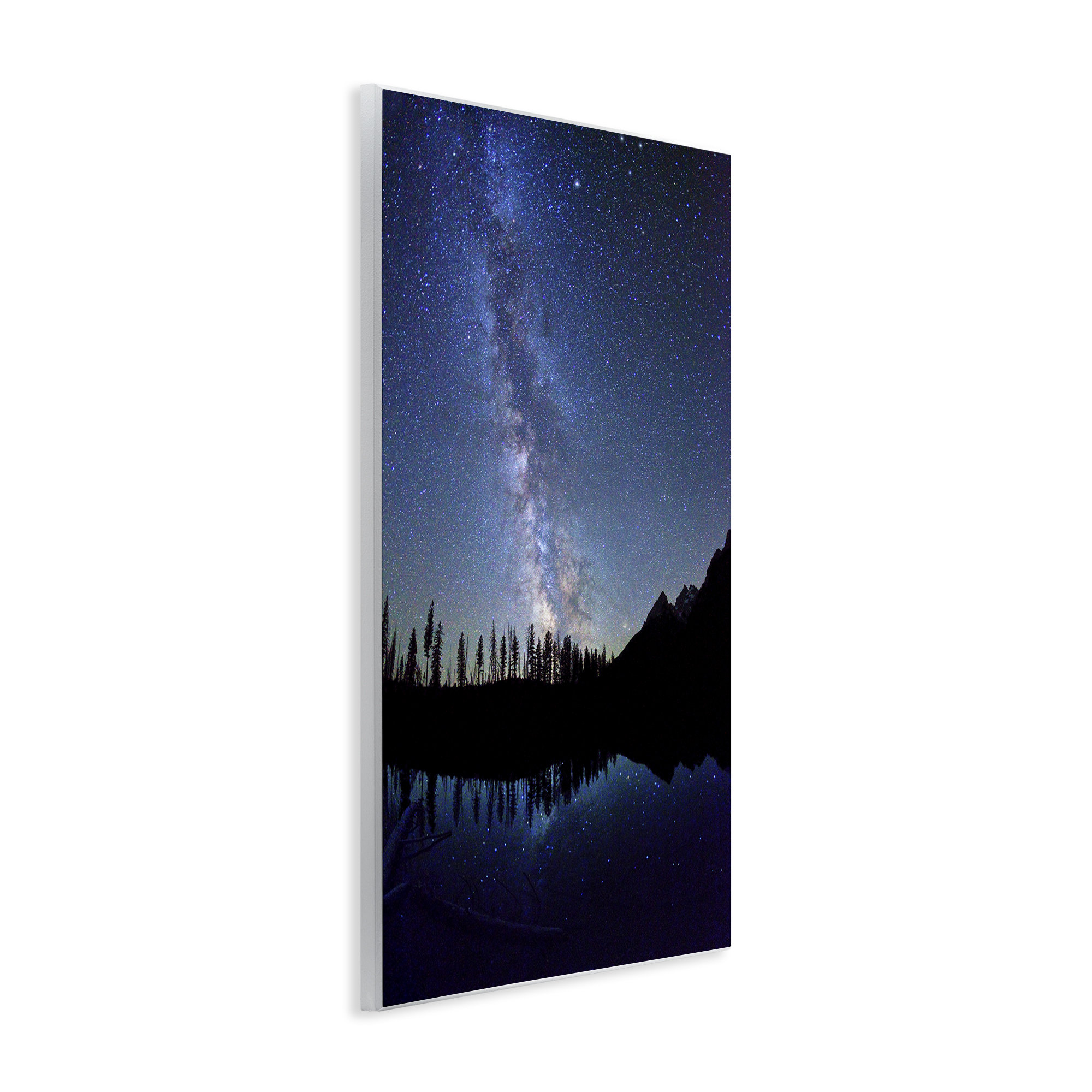 Union Rustic Nebula Reflection in Lake Wall Plaque, design by Royce ...