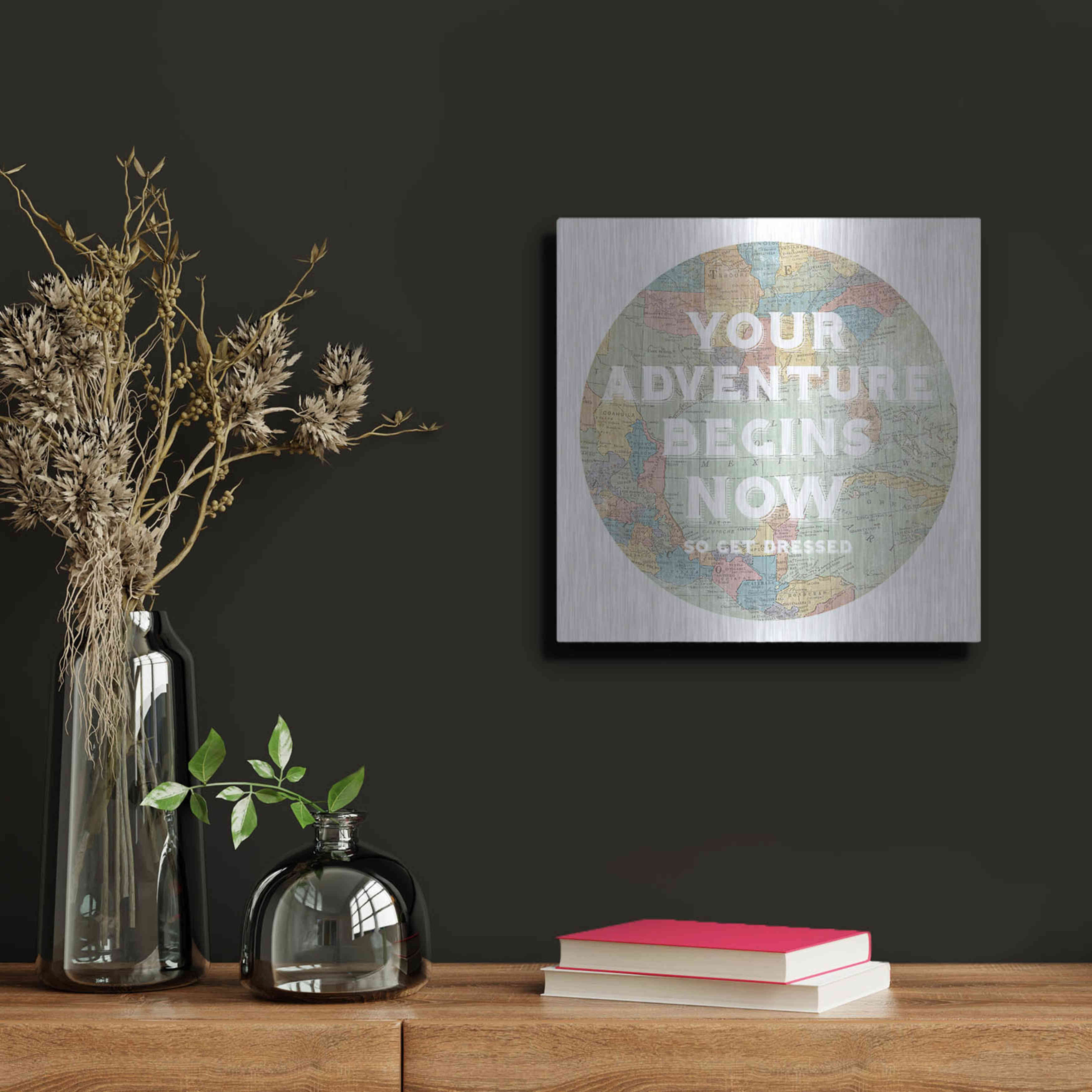 Trinx 'Hemisphere I' by Sue Schlabach, Metal Wall Art | Wayfair