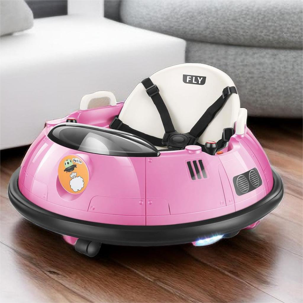 Himimi 12 Volt Baby Bumper Car Battery Powered Ride-on Toy with Remote ...