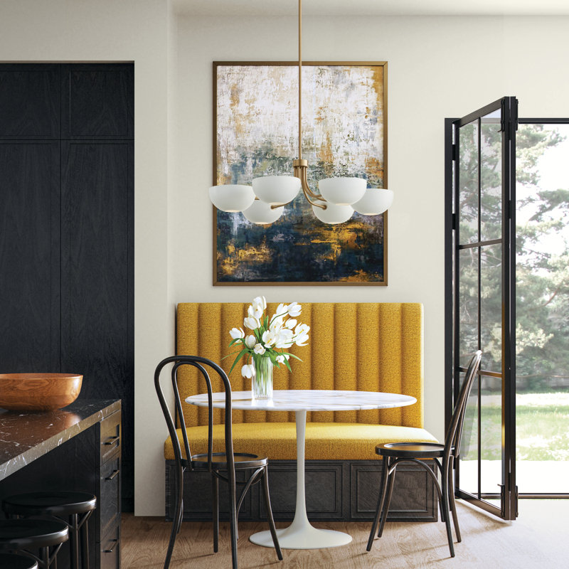 Capital Lighting Reece 6 - Light Dimmable Modern Chandelier | Wayfair