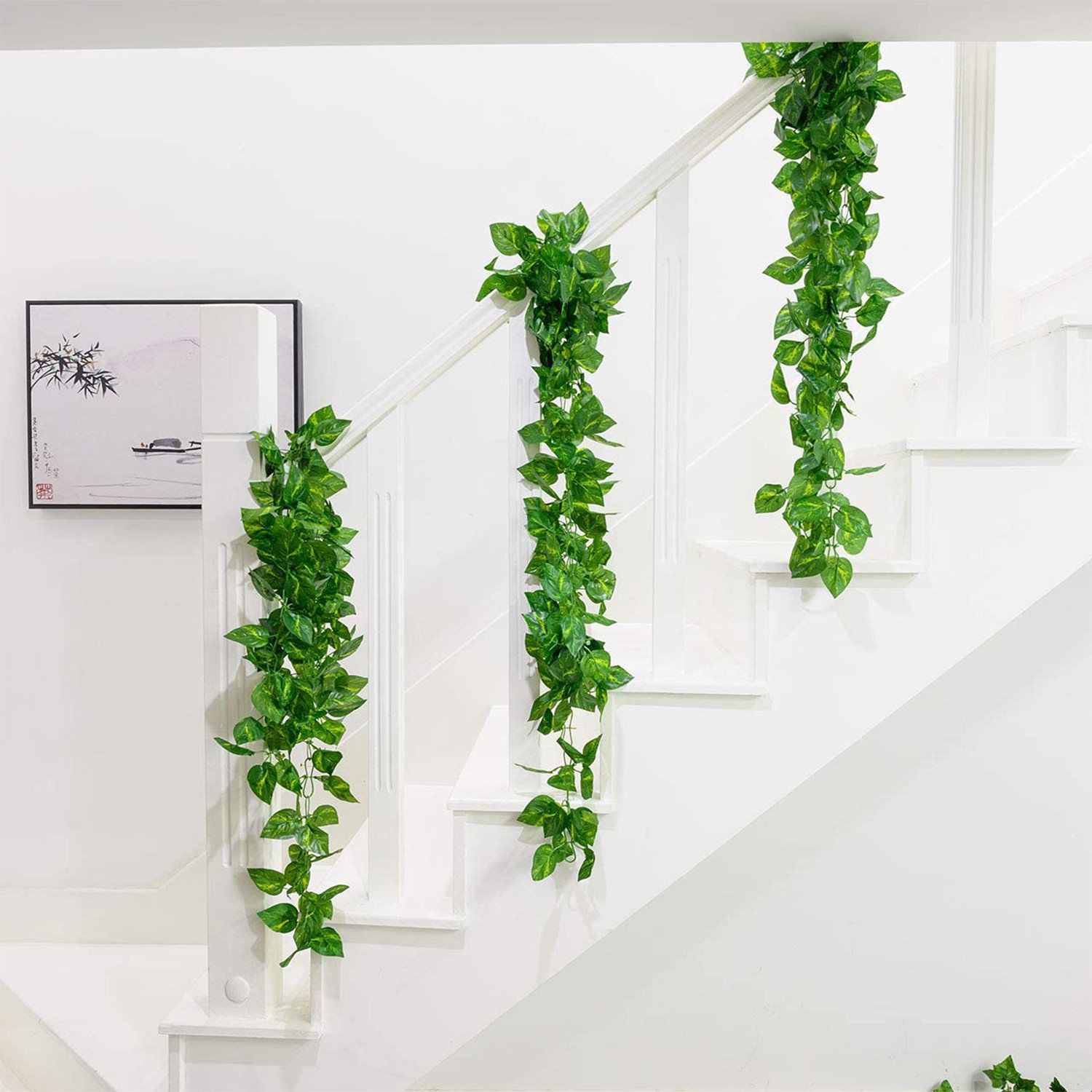Primrue Fake Green Leaf Vines & Wisteria Vines - Wayfair Canada