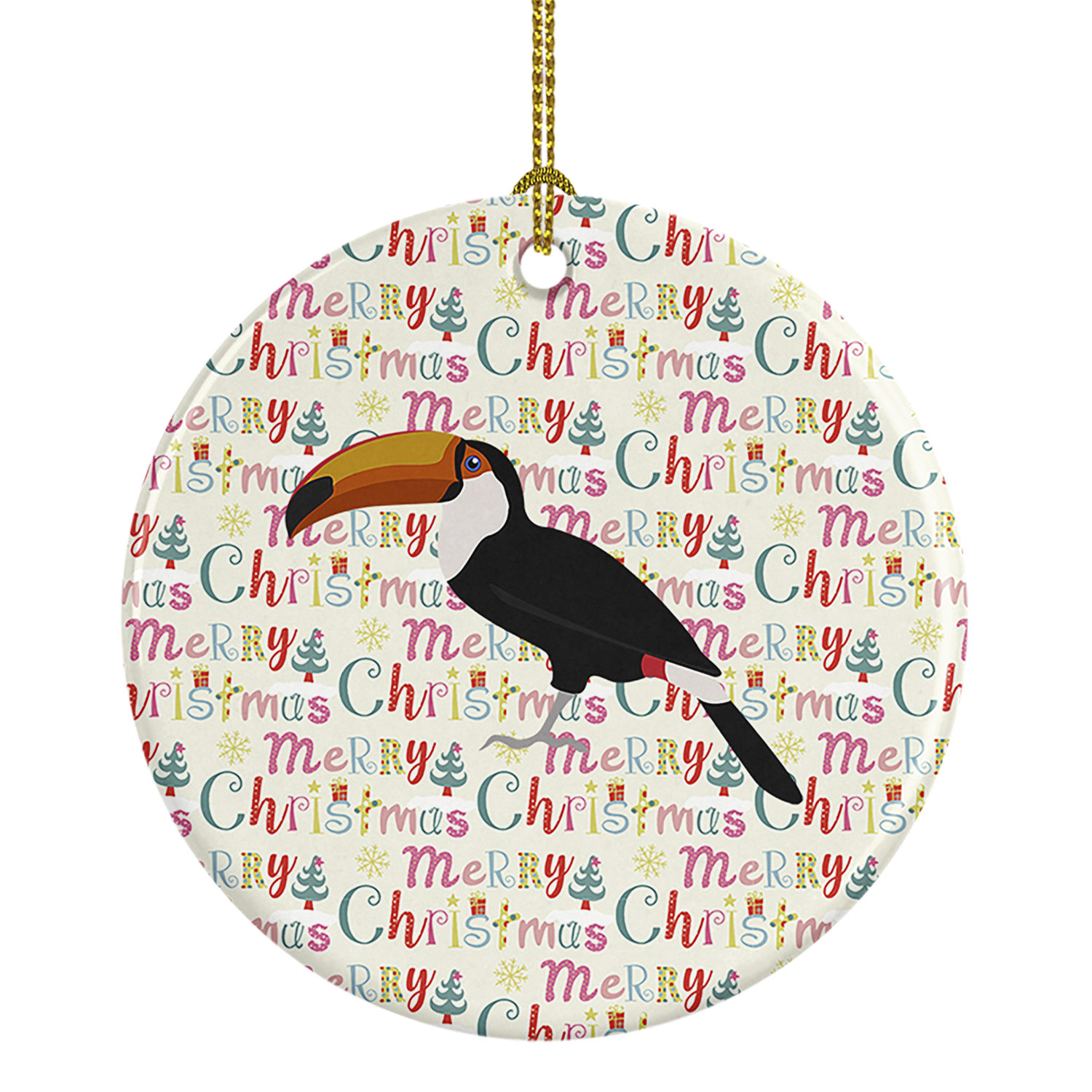 The Holiday Aisle® Toucan Hanging Figurine Ornament | Wayfair