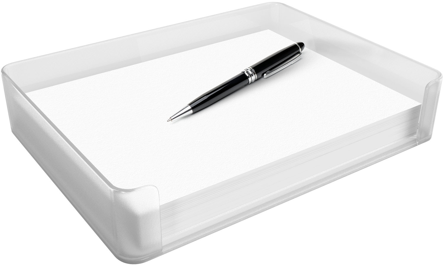 Sorbus Plastic Paper Organizer, Stackable Letter Tray Desktop File ...