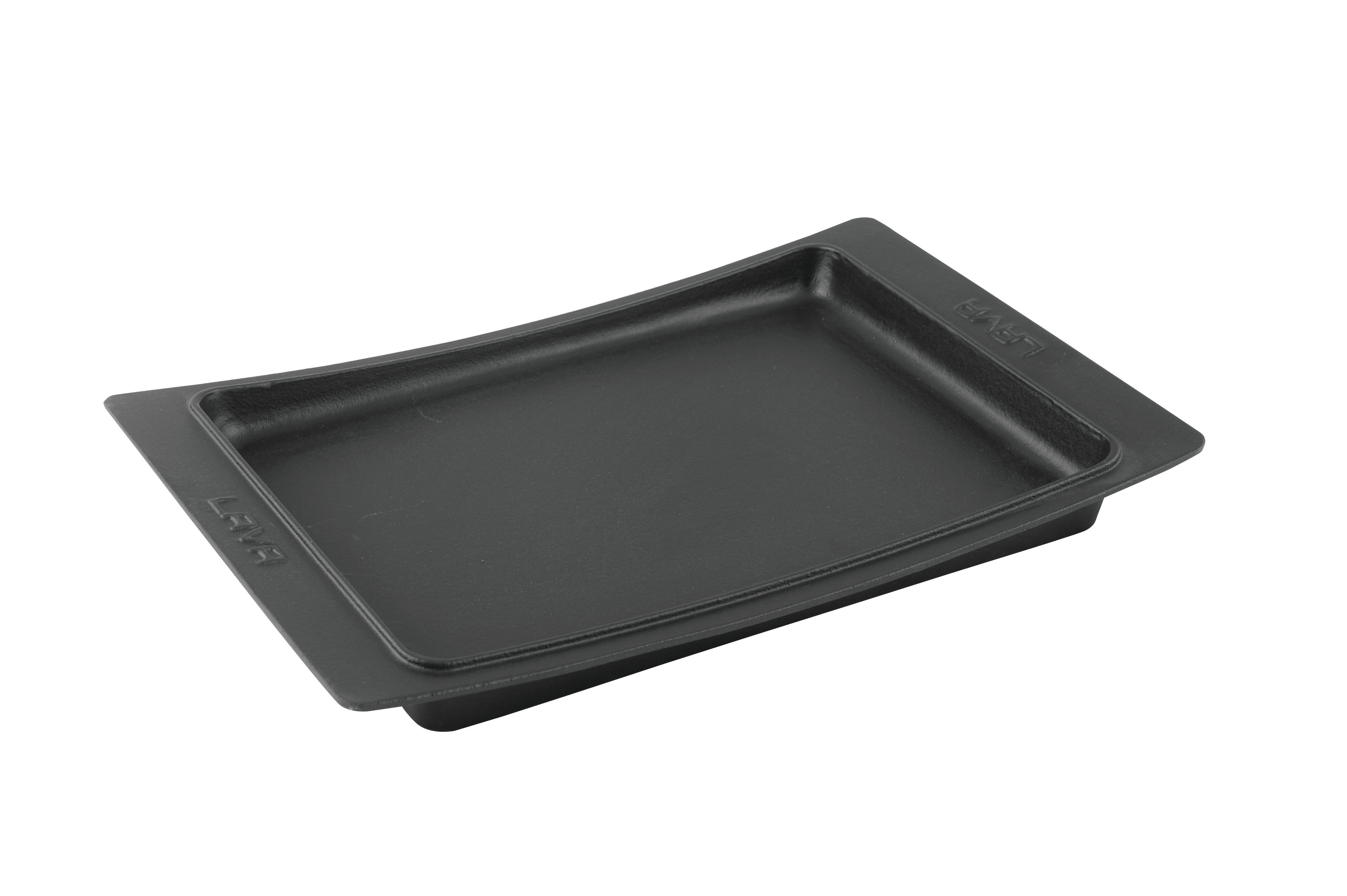 LAVA CAST IRON Rectangle de service en fonte émaillée 14 po x 9,5 po ...