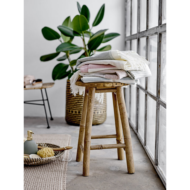 Bloomingville Sole 50cm Tall Solid Wood Stool | Wayfair.co.uk