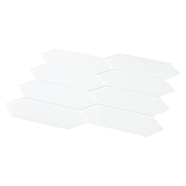 Giorbello 3"x9" Glass Picket Subway Wall Tile & Reviews | Wayfair