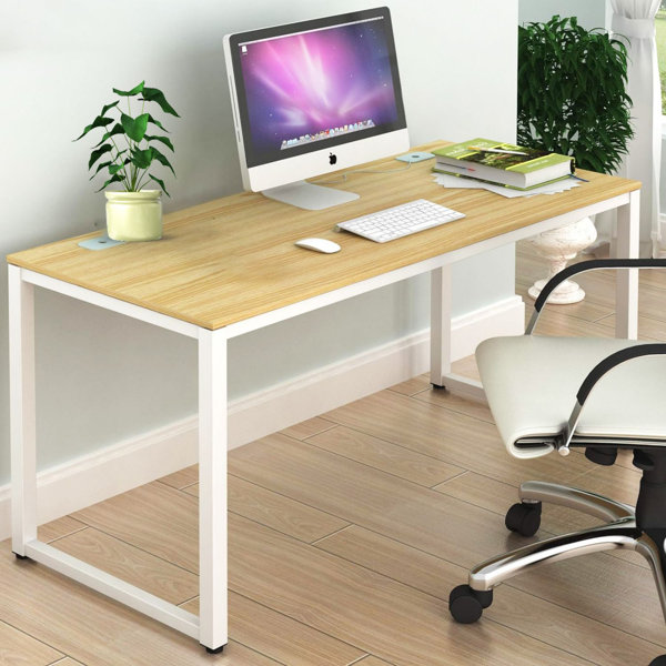 Latitude Run® Naika Metal Base Computer Desk - Wayfair Canada