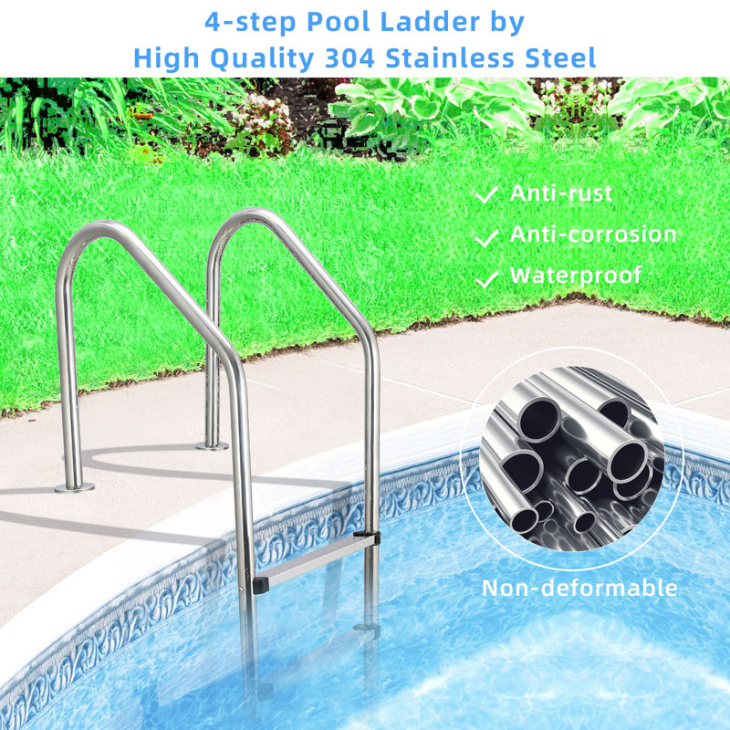 Blue Elephant Swimming Pool Steps and Ladders | Wayfair.co.uk