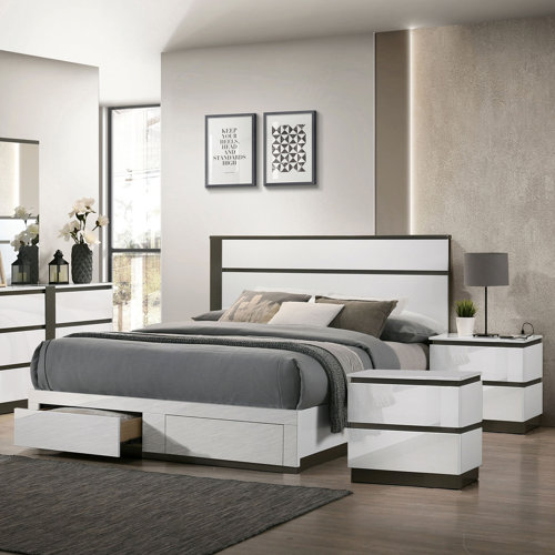 Wade Logan® Arakawa 3 Piece Bedroom Set & Reviews | Wayfair