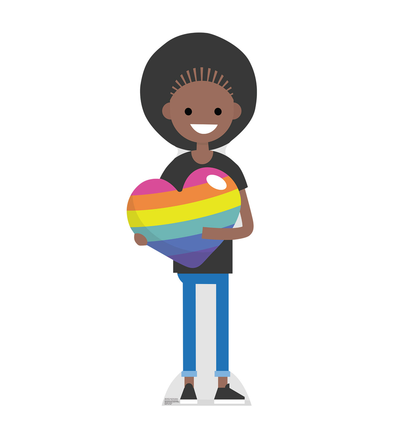 Advanced Graphics LGBT Female Cartoon Pride Cardboard Standup | Wayfair
