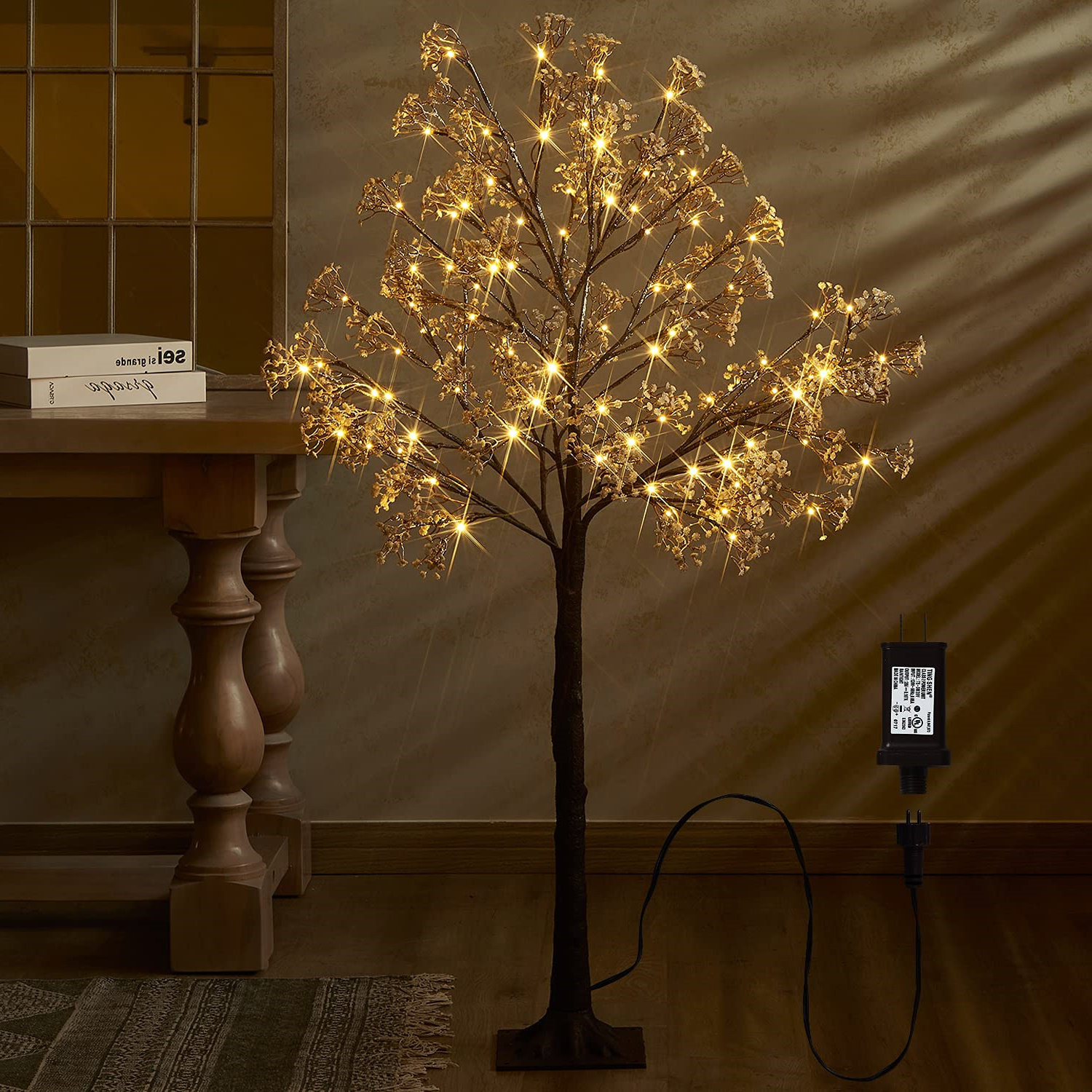 Arlmont & Co. Artificial Lighted Tree | Wayfair