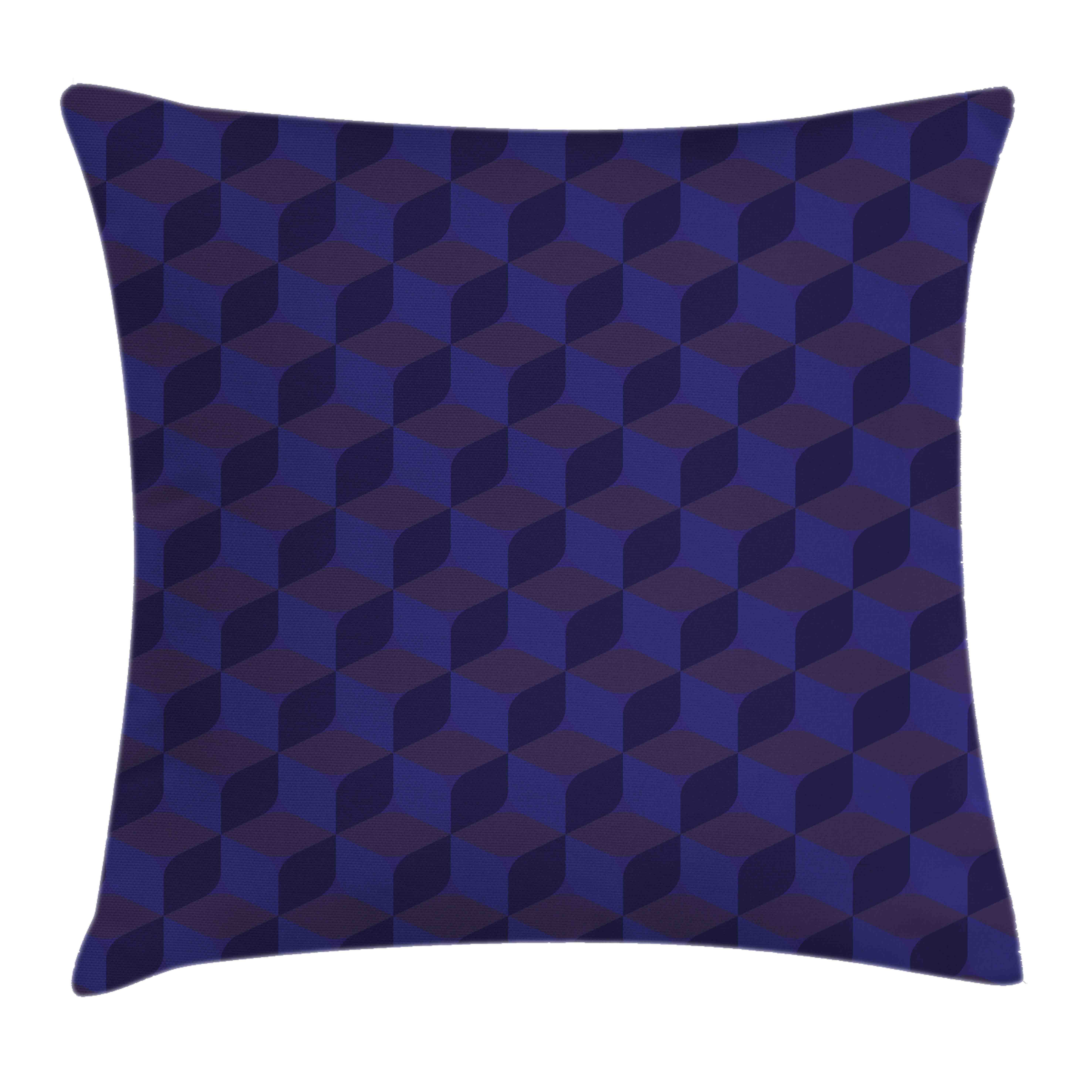 Ambesonne 3D Paint Cubes Square Pillow Cover | Wayfair