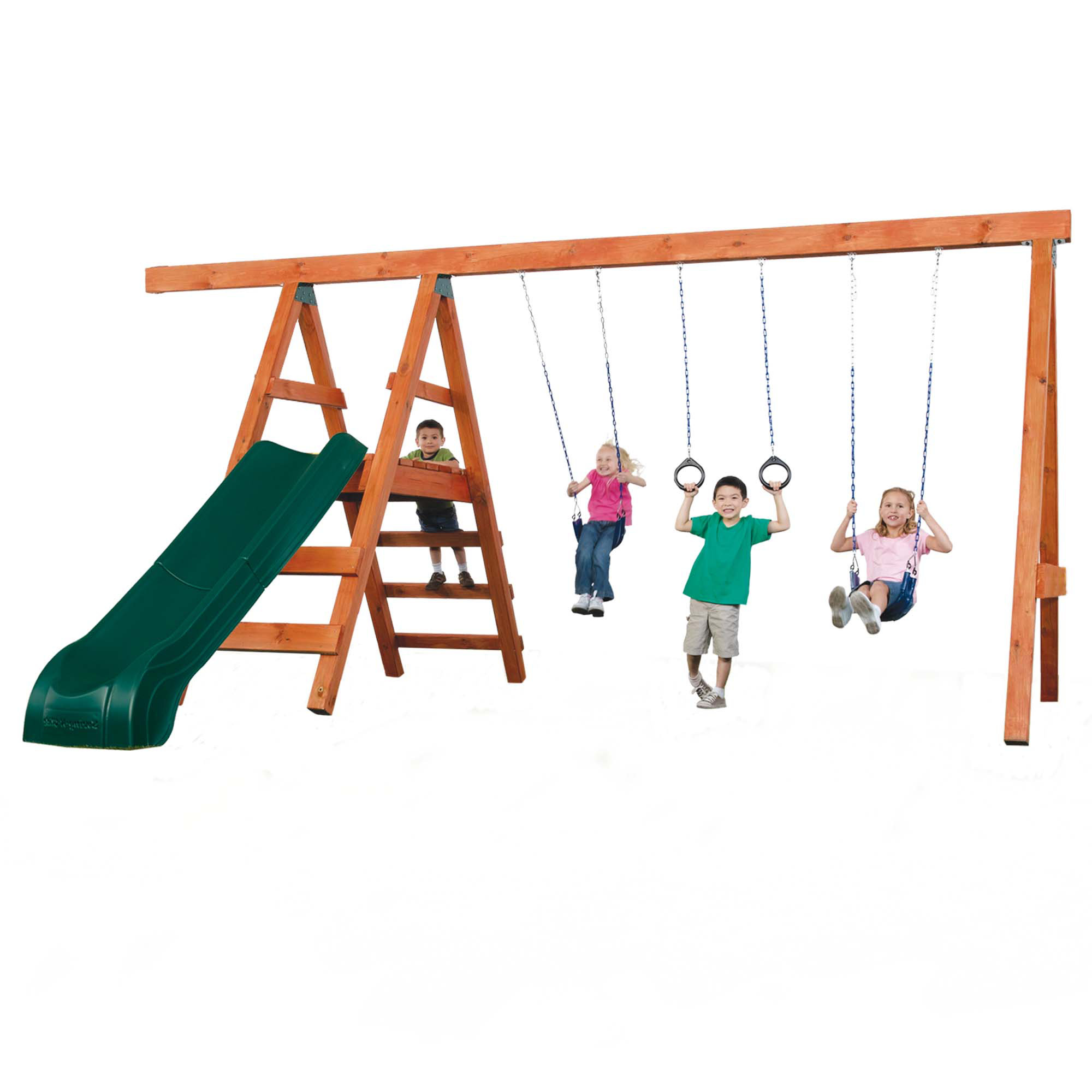 Swing-n-Slide DIY Pioneer Deluxe Swing Set Hardware (Wood Not Included) & Reviews | Wayfair