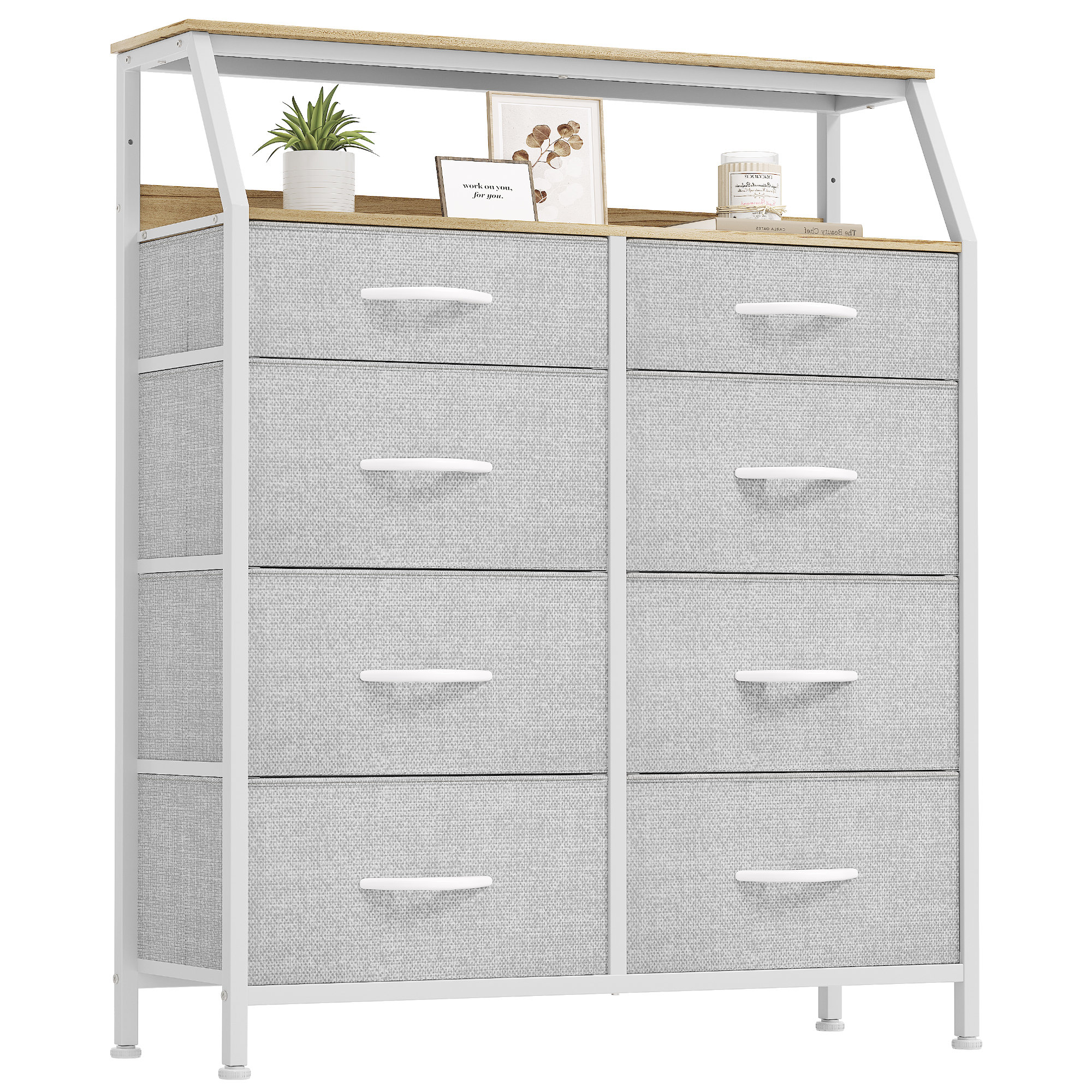17 Stories Chest Of Drawers,8-Drawer Bedroom Drawers | Wayfair.co.uk