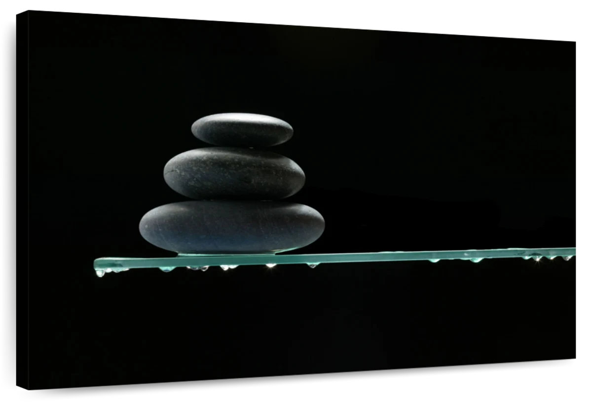 Bungalow Rose Kerrick Stacked Zen Pebbles | Wayfair