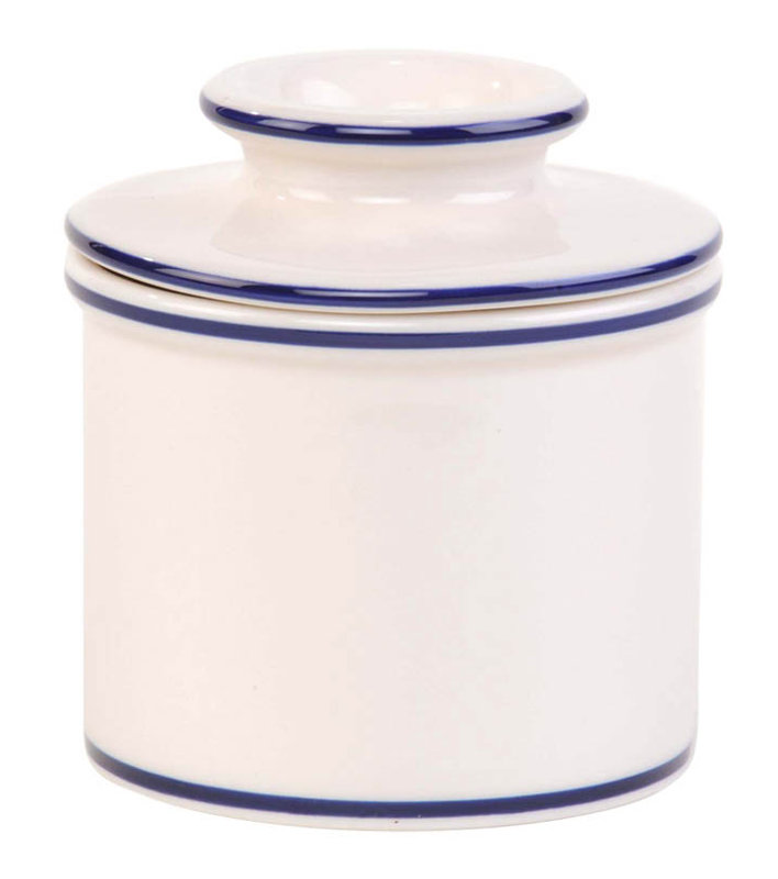 Butter Bell - The Original Butter Bell Crock, Le Bistro, White with ...