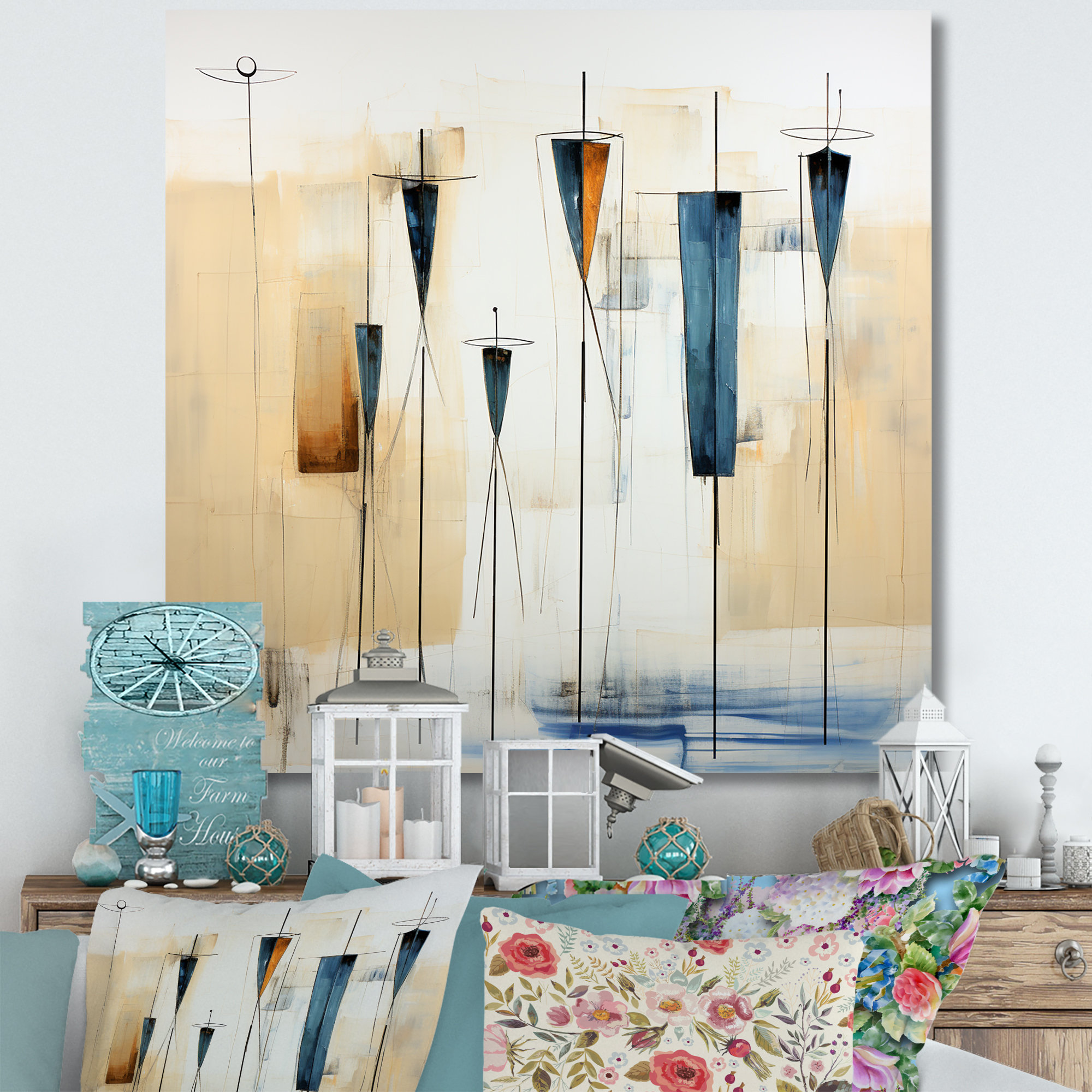 Winston Porter Beige Cultural Elegance - African Tribal Wall Decor ...