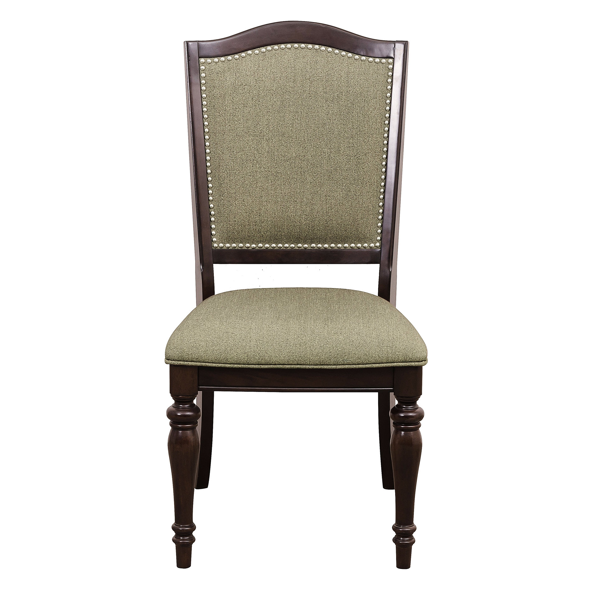 Red Barrel Studio® 2 Dark Cherry Dining Chairs: Upholstered Seats And ...