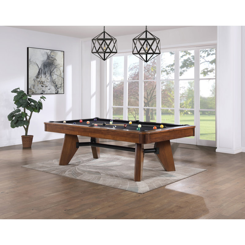 HB Home 8' Cooper Pool Table with Professional Installation Inlcuded ...