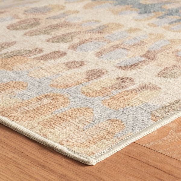 Dash and Albert Rugs Paint Chip Natural Machine Washable Rug & Reviews ...