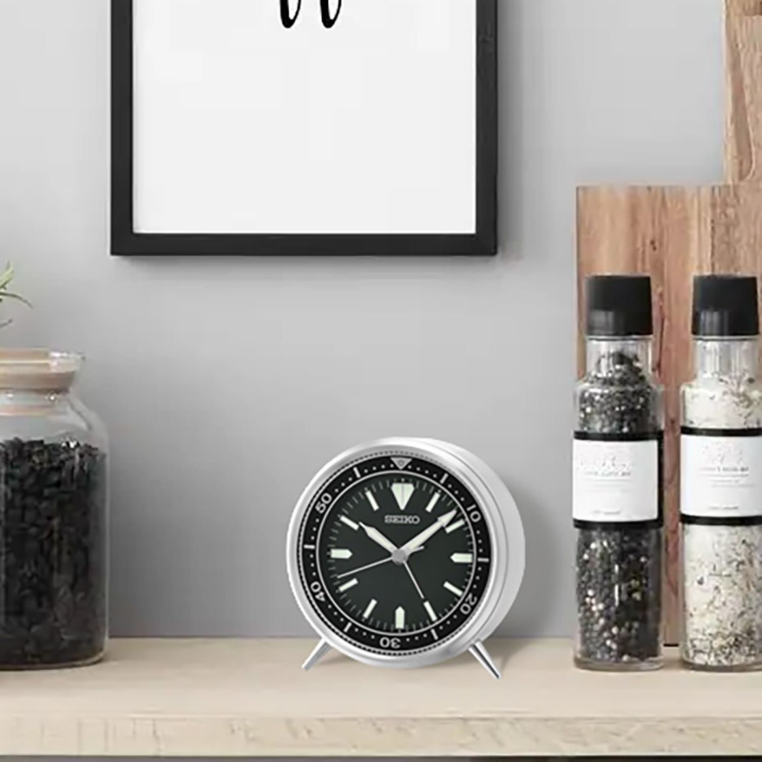 Seiko Analog Quartz Alarm Tabletop Clock | Wayfair