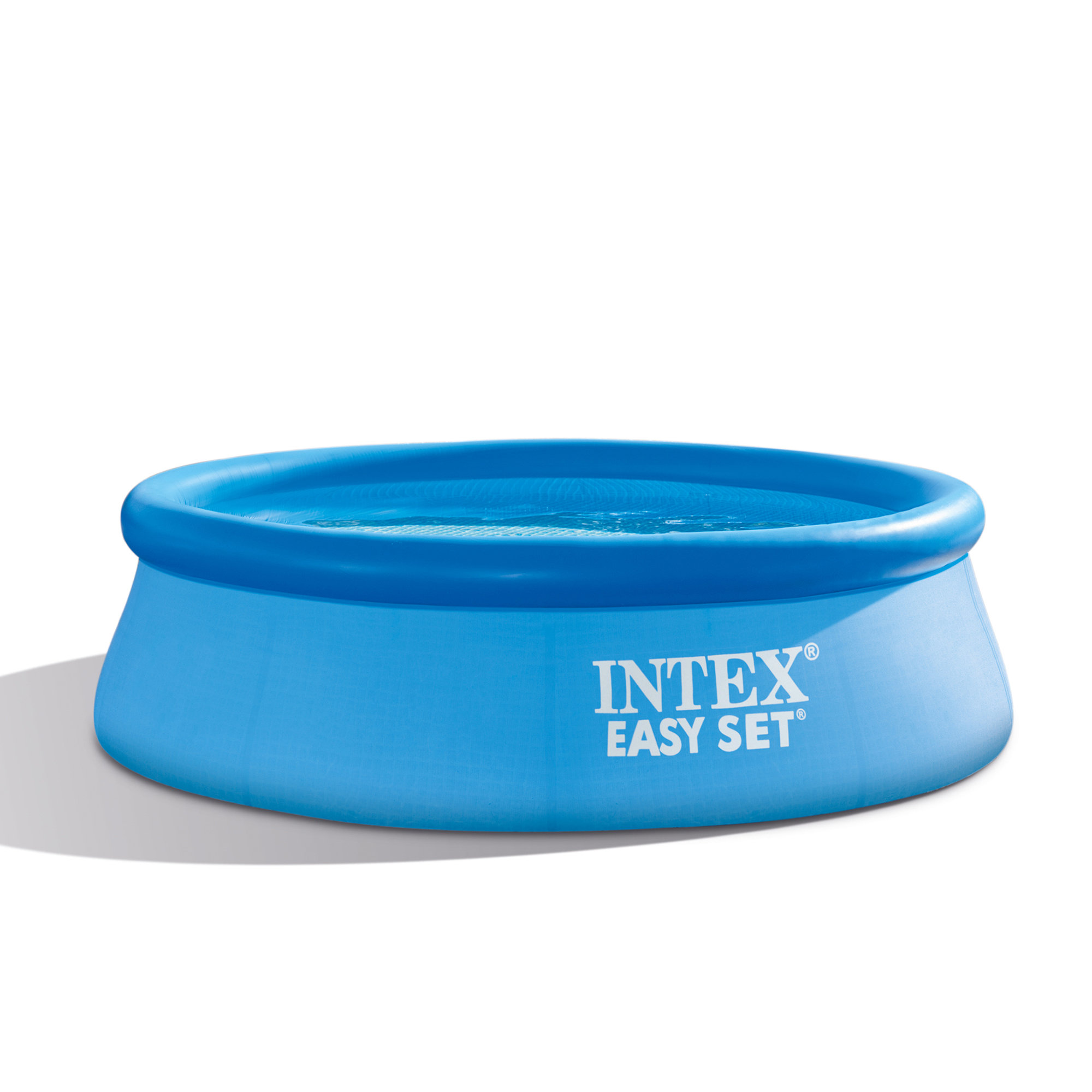 Intex 8Ft X 30In Easy Set Inflatable Swimming Pool With 330 GPH Filter ...