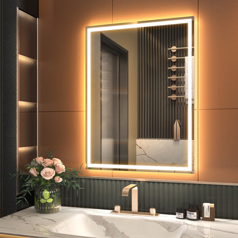 Ivy Bronx Baruyr Hand Wave Induction Sensor Illuminated Dimmable LED ...