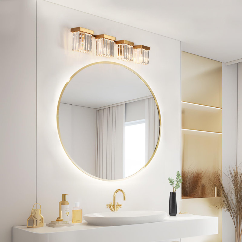 Willa Arlo™ Interiors Barela 4 - Light Vanity Light | Wayfair