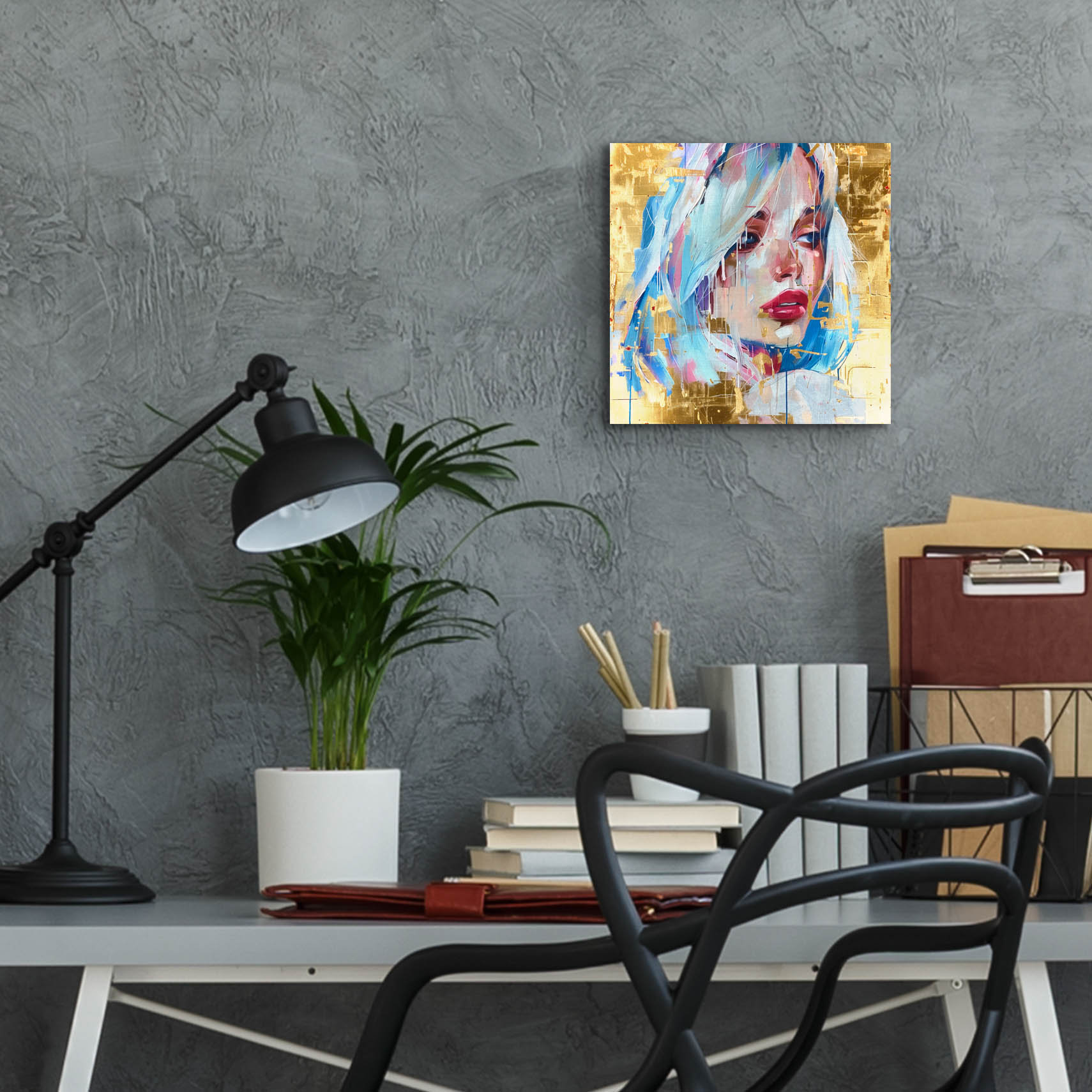 Mercer41 'Gilded Euphoria' by Svetlana Aleynikova Acrylic Glass Wall ...