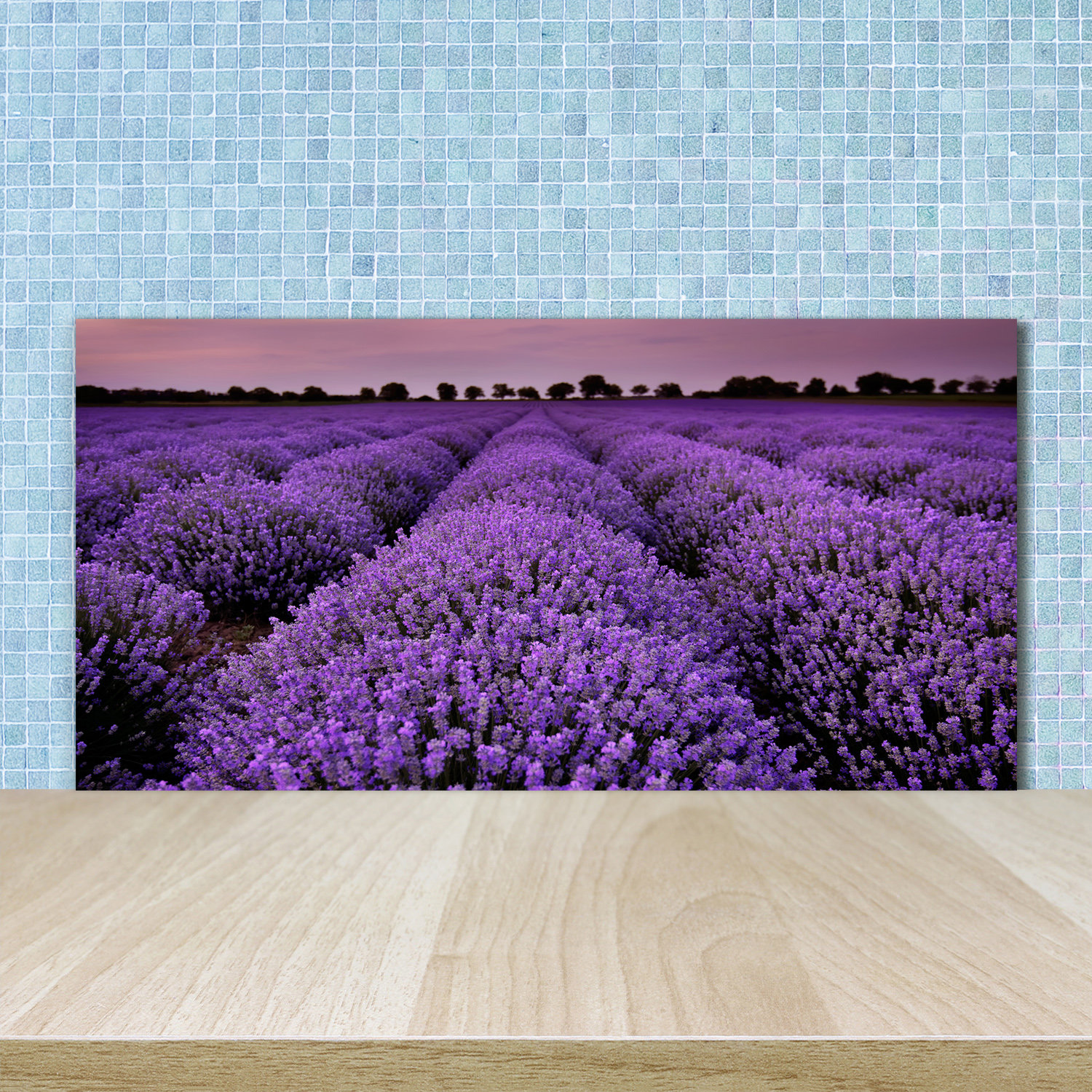 Fleur De Lis Living Jemma 50cm x 100cm Glass Panel | Wayfair.co.uk