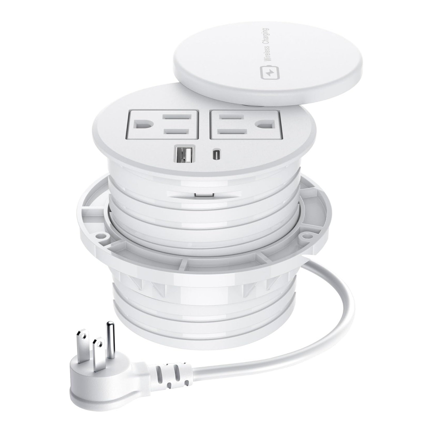 ART TO WALK ON, INC. 15W wireless charging 20W USB C fast charge 3 inch ...