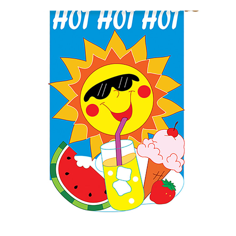 Highland Dunes Roark Hot Summer Fun In The Sun Double Sided 28" X 40 ...