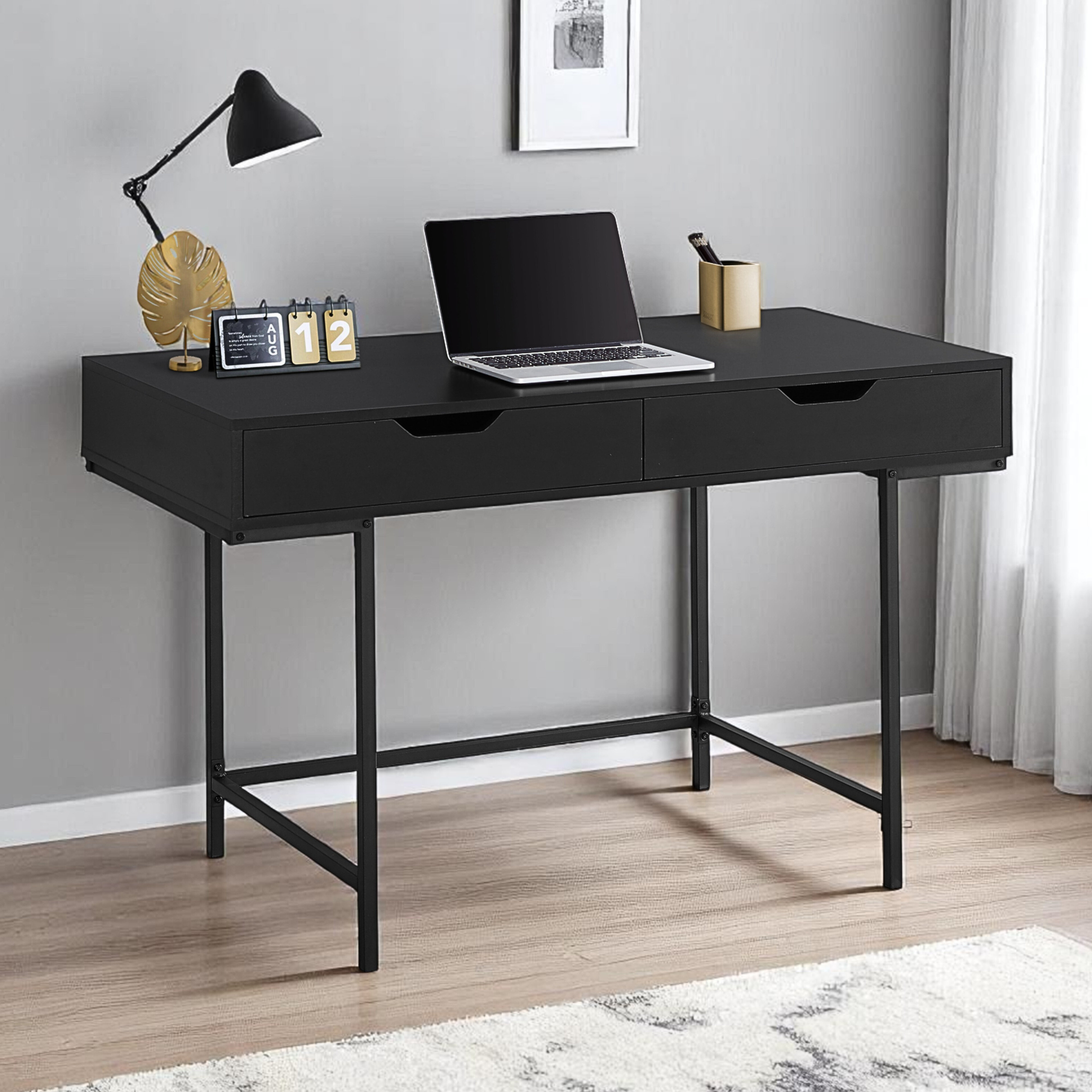 Latitude Run® Sugar Computer Desk - Wayfair Canada