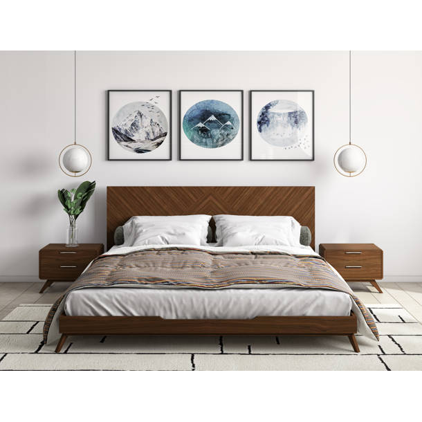 Wade Logan® Ashaunte 2 Drawer NightStand | Wayfair