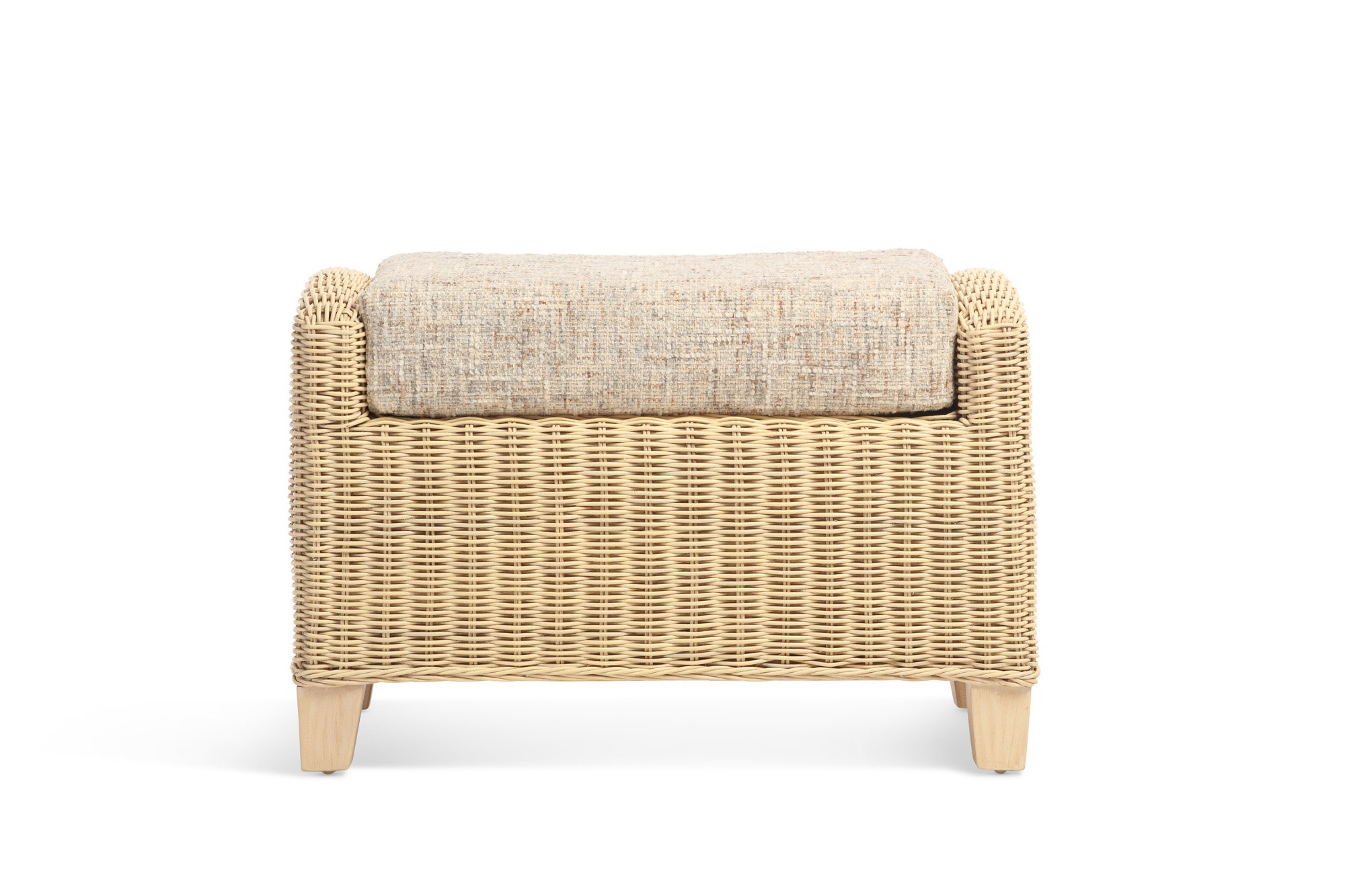 Bloomsbury Market 70cm Wide Solid Colour Footstool Ottoman | Wayfair.ie