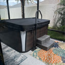 AquaRest Spas, powered by Jacuzzi® pumps Deluxe Storage Step & Reviews ...