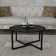 Ivy Bronx Noce coffee table with round marble -effect metal feet ...
