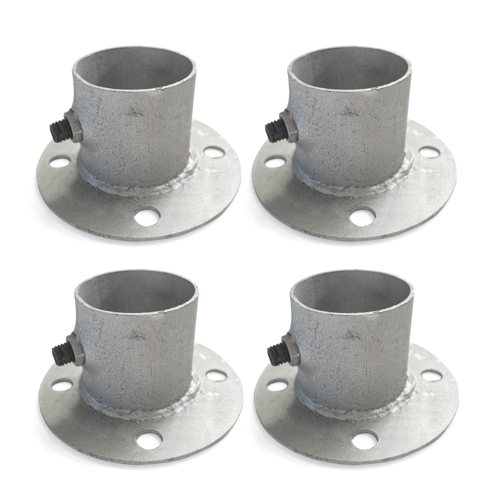 Mr.Garden 4 PC Round Fence Base Column Base Suitable For 48Mm Round ...